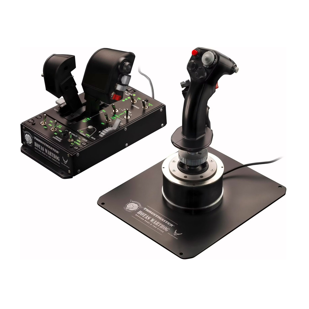 Thrustmaster® Joystick Hotas Warthog Flight Stick + Dual Throttle ...